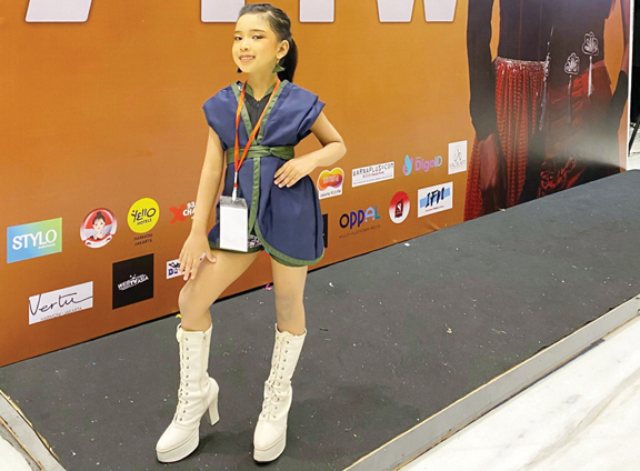 Quisha Aleta Xavierra, Model Cilik Asal Lebak Tampil Memukau, Kini Go ...
